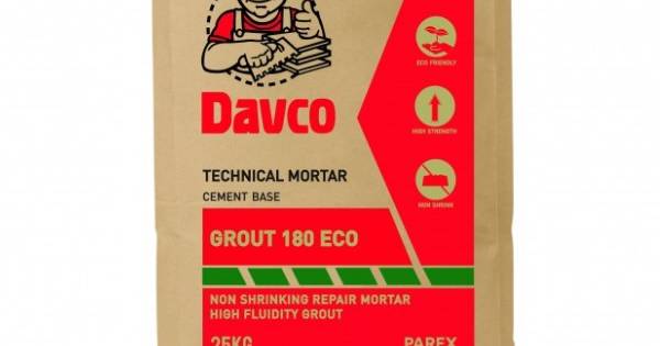 Davco Grout 180 Eco (25kg)
